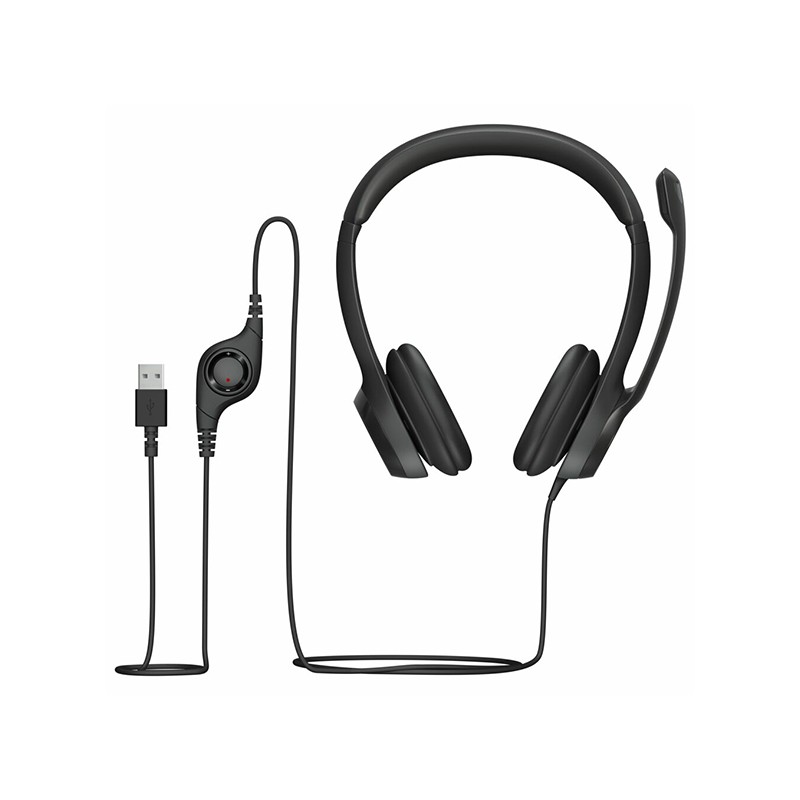Casque Logitech H390 : Qualité Audio Supérieure pour le Travail...